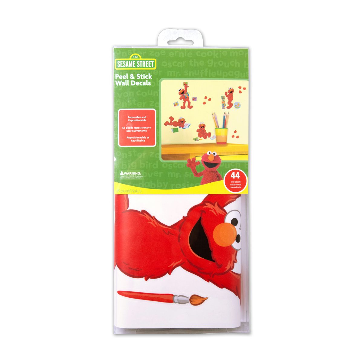 Sesame Street Elmo Peel & Stick Wall Decals