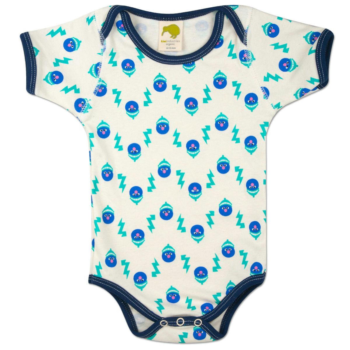 Sesame Street Grover Pattern Infant Snapsuit