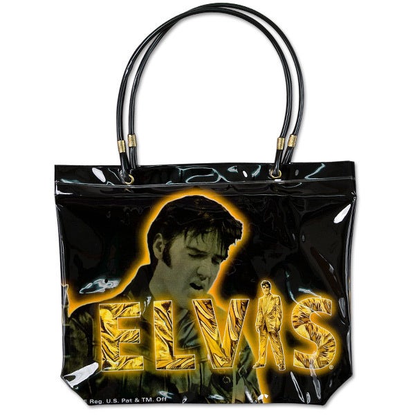 Golden Elvis Tote Bag