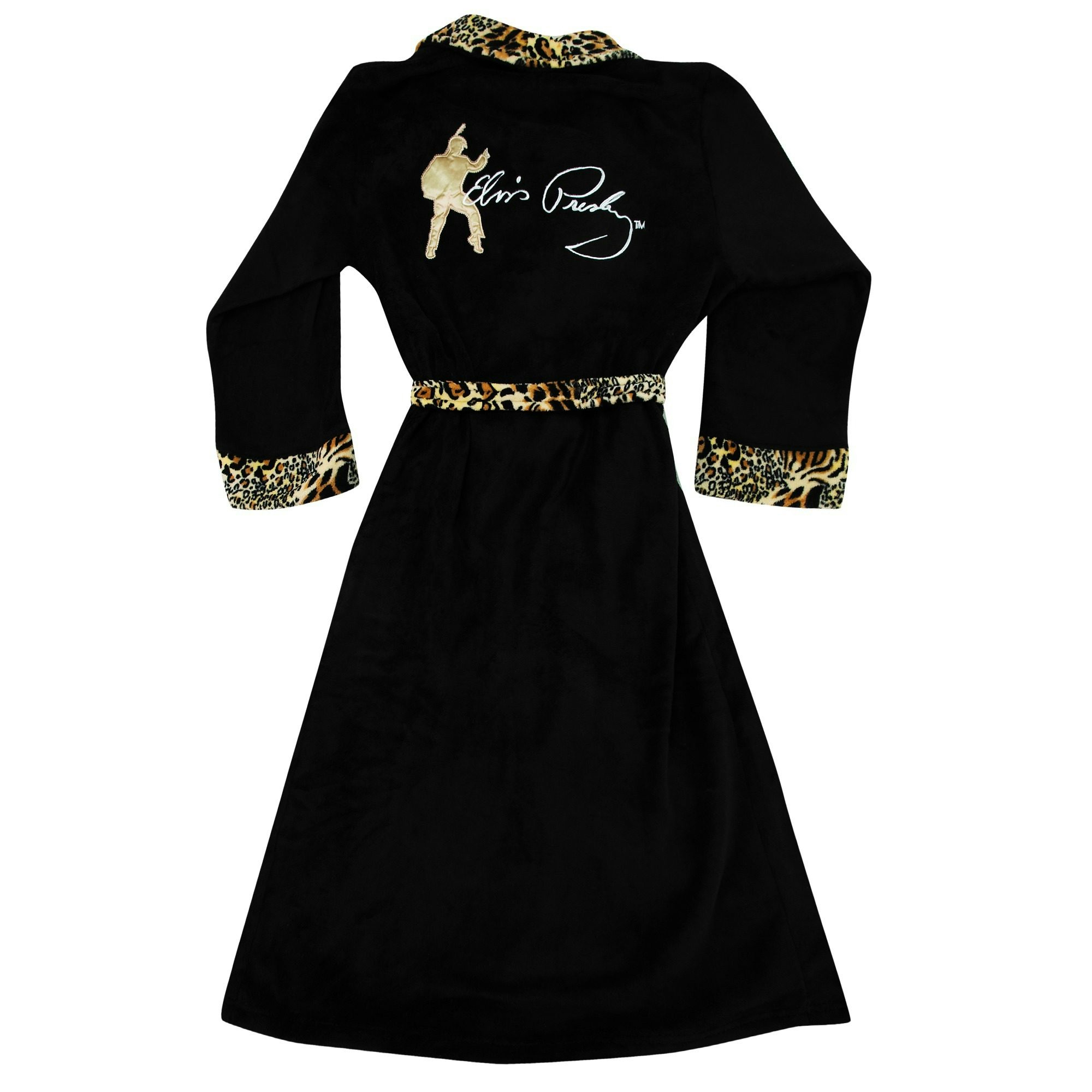 Elvis Presley Leopard Embroidered Robe