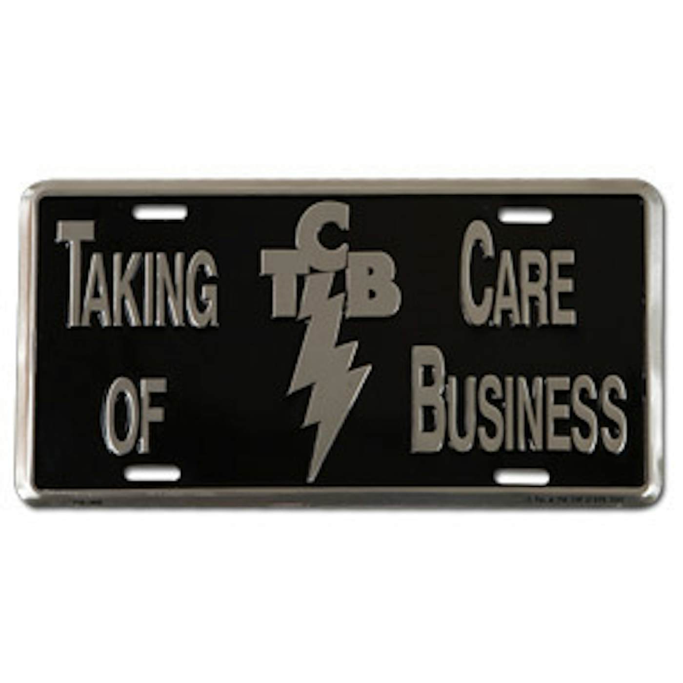 Elvis Presley TCB License Plate