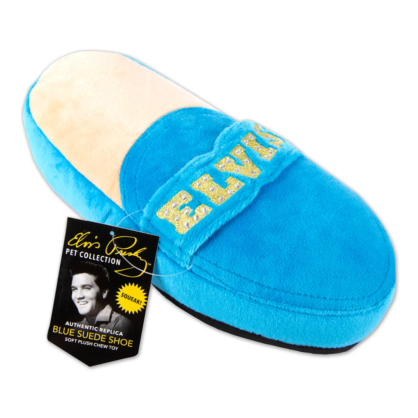 Elvis Presley Blue Suede Shoe Plush Toy
