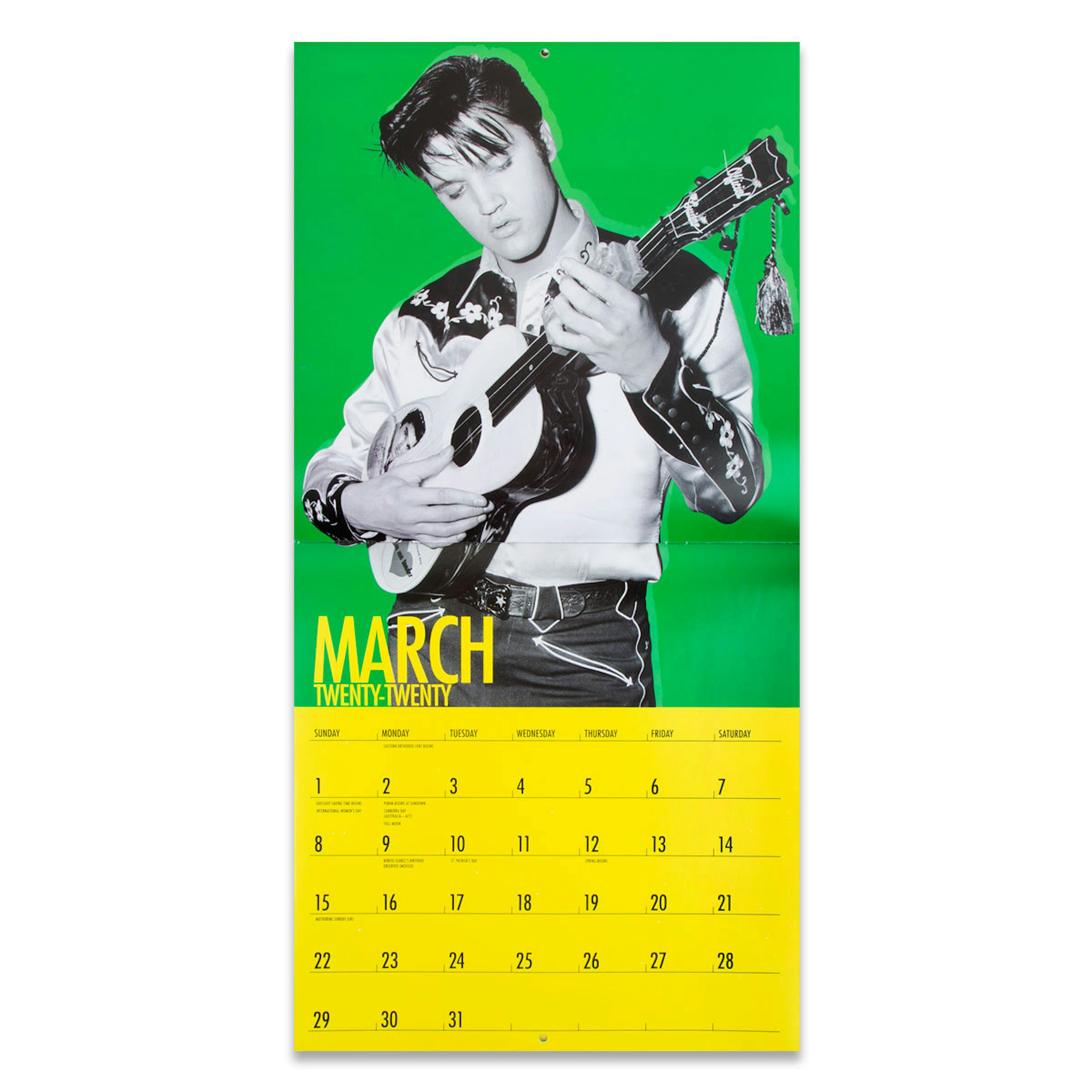 Elvis Presley 2020 16 Month Wall Calendar