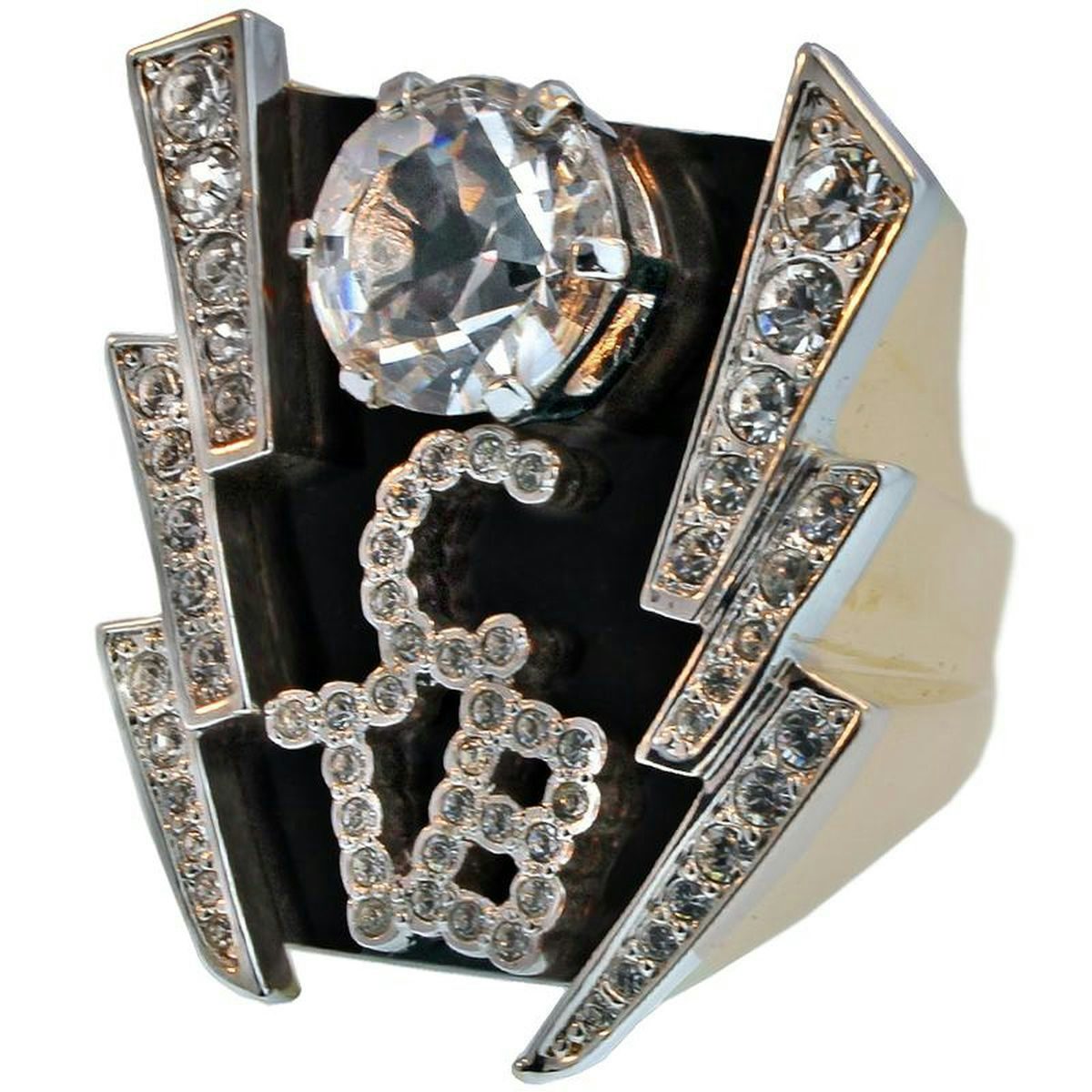 Elvis Presley Lowell Hays 18K Gold Plated TCB Ring