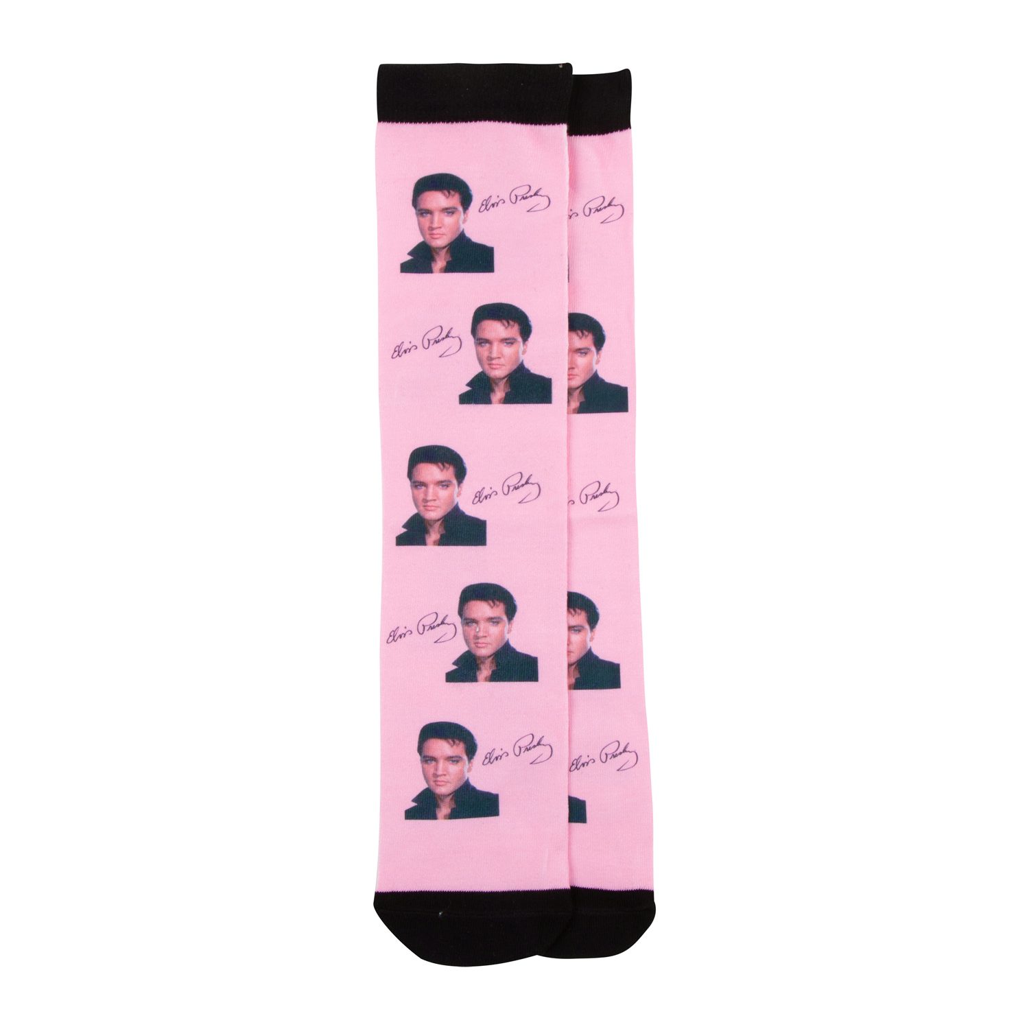Elvis Presley Pink Socks