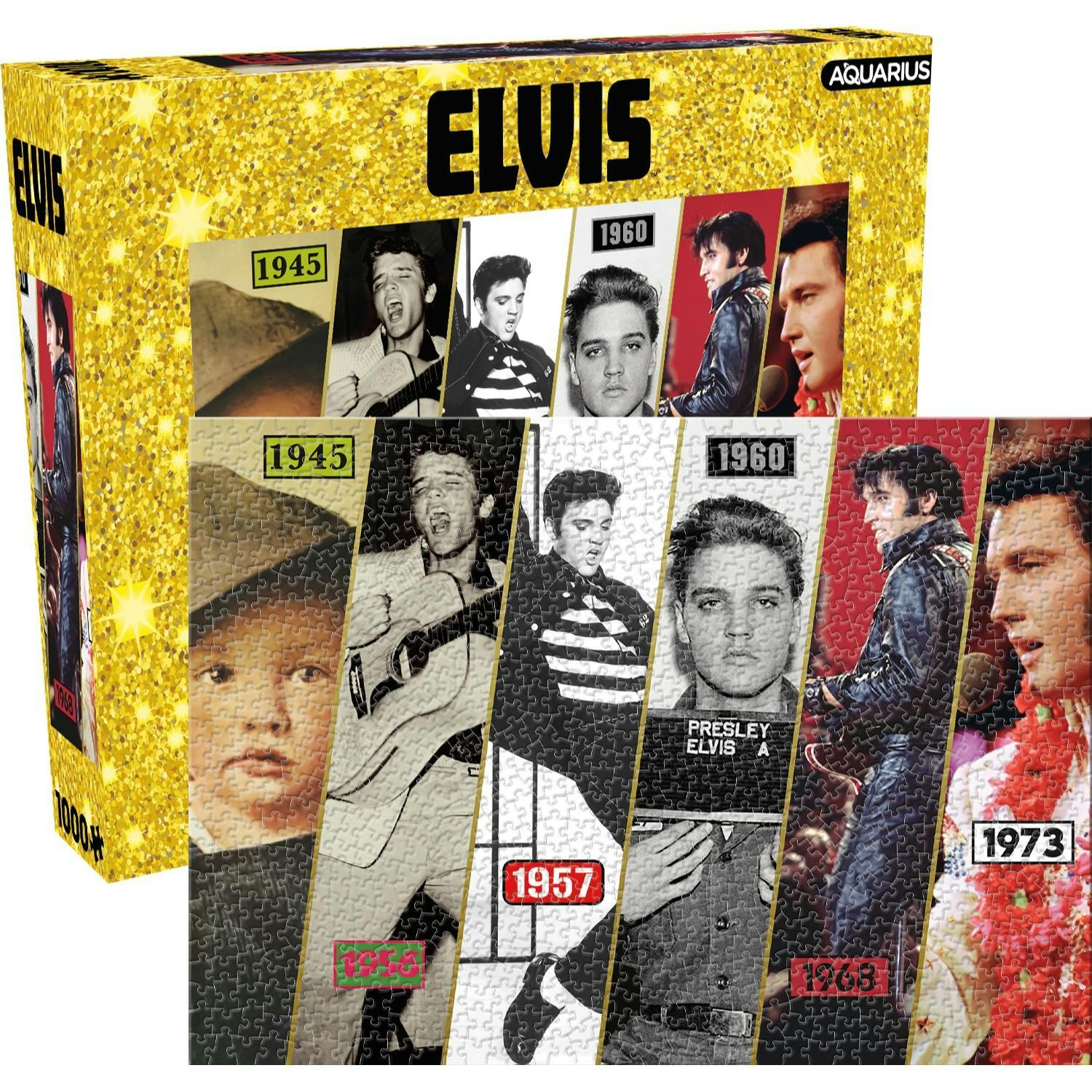 Elvis Presley Timeline 1000 Piece Puzzle