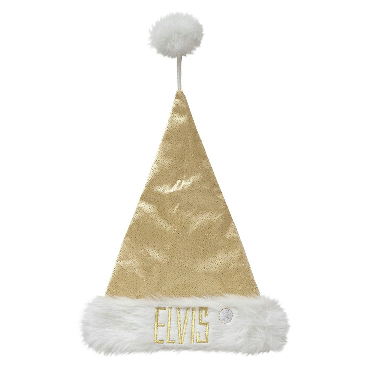 Elvis Presley Satin Santa Hat