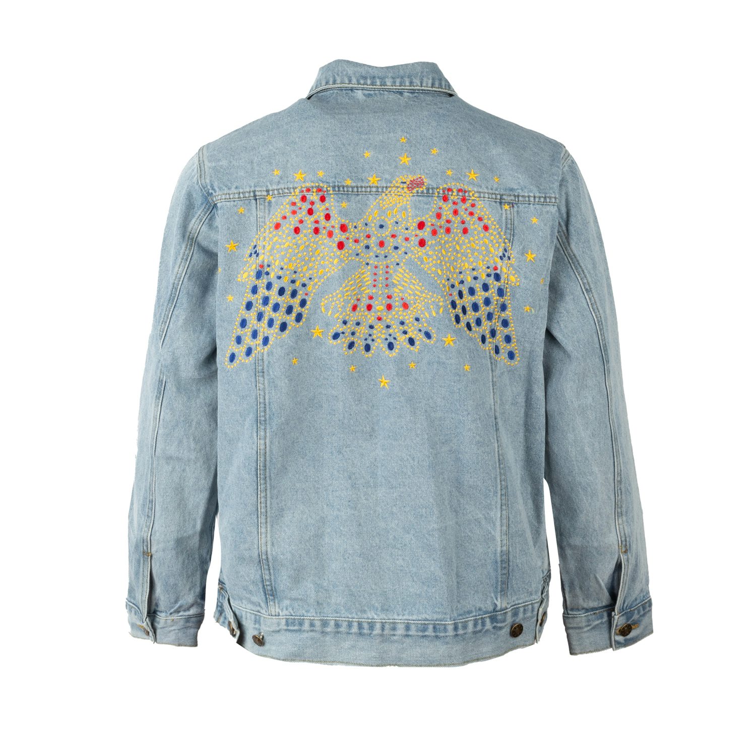 Elvis Presley EP American Eagle Embroidered Denim Jacket