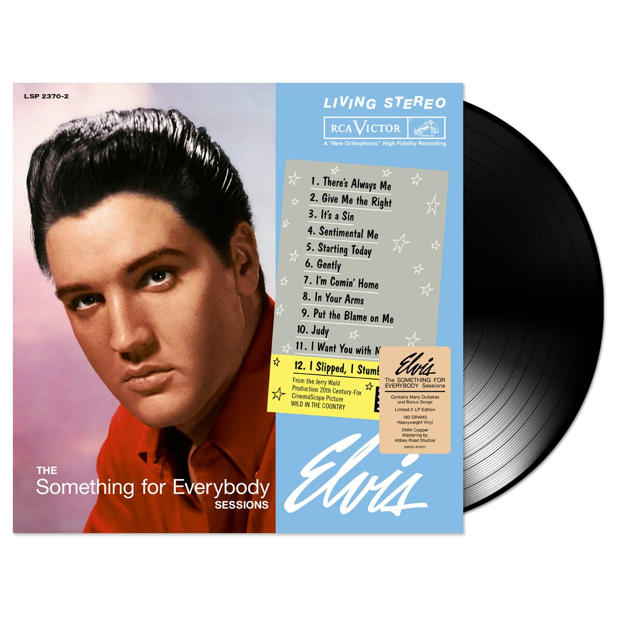 Elvis Presley Something for Everybody Sessions FTD LP (Vinyl)