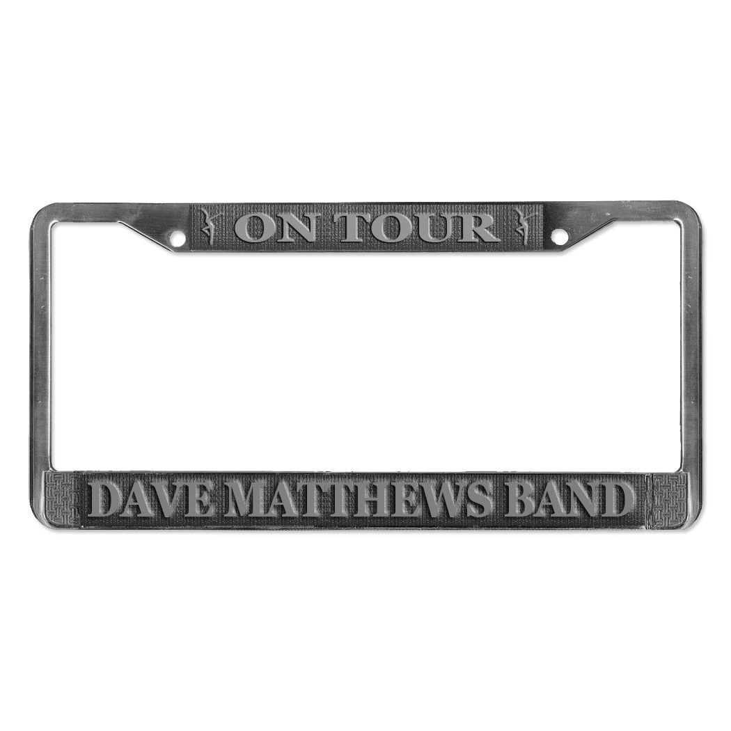 Dave Matthews Band On Tour License Plate Frame