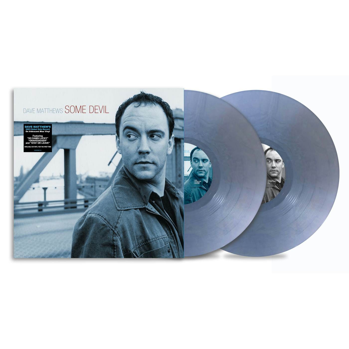 Dave Matthews Band Some Devil 2-LP Set Blue Vinyl
