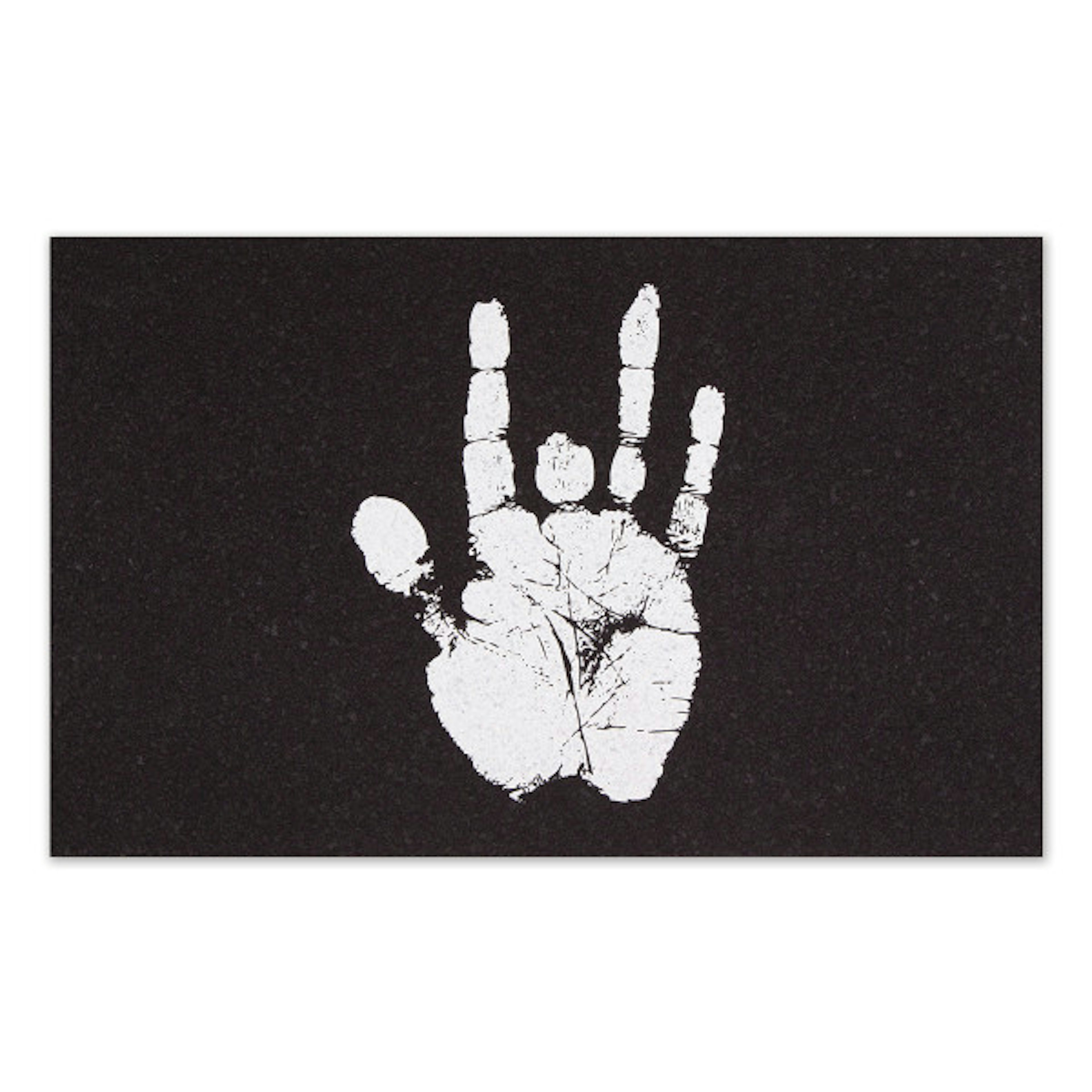 Jerry Garcia Handprint Recycled Rubber Mat