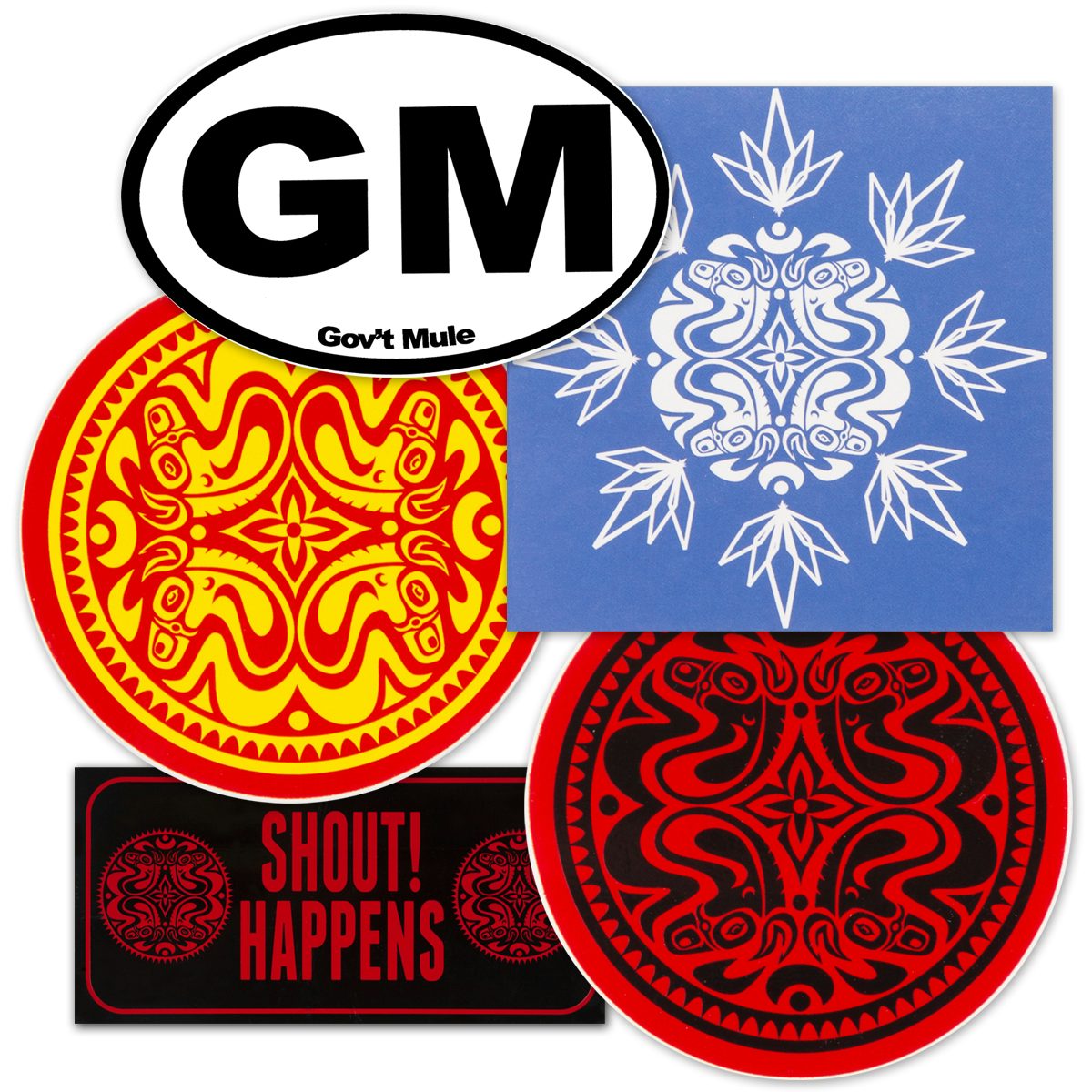Govt Mule Sticker Bundle