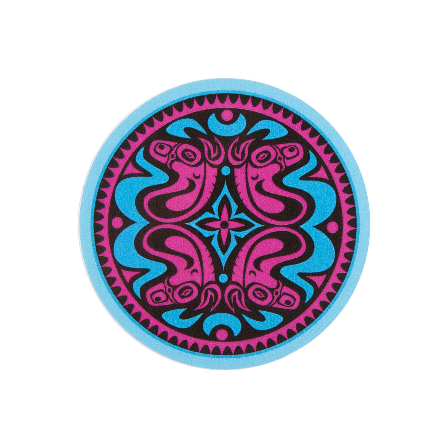 Gov't Mule PINK, BLUE & BLACK DOSE LOGO STICKER