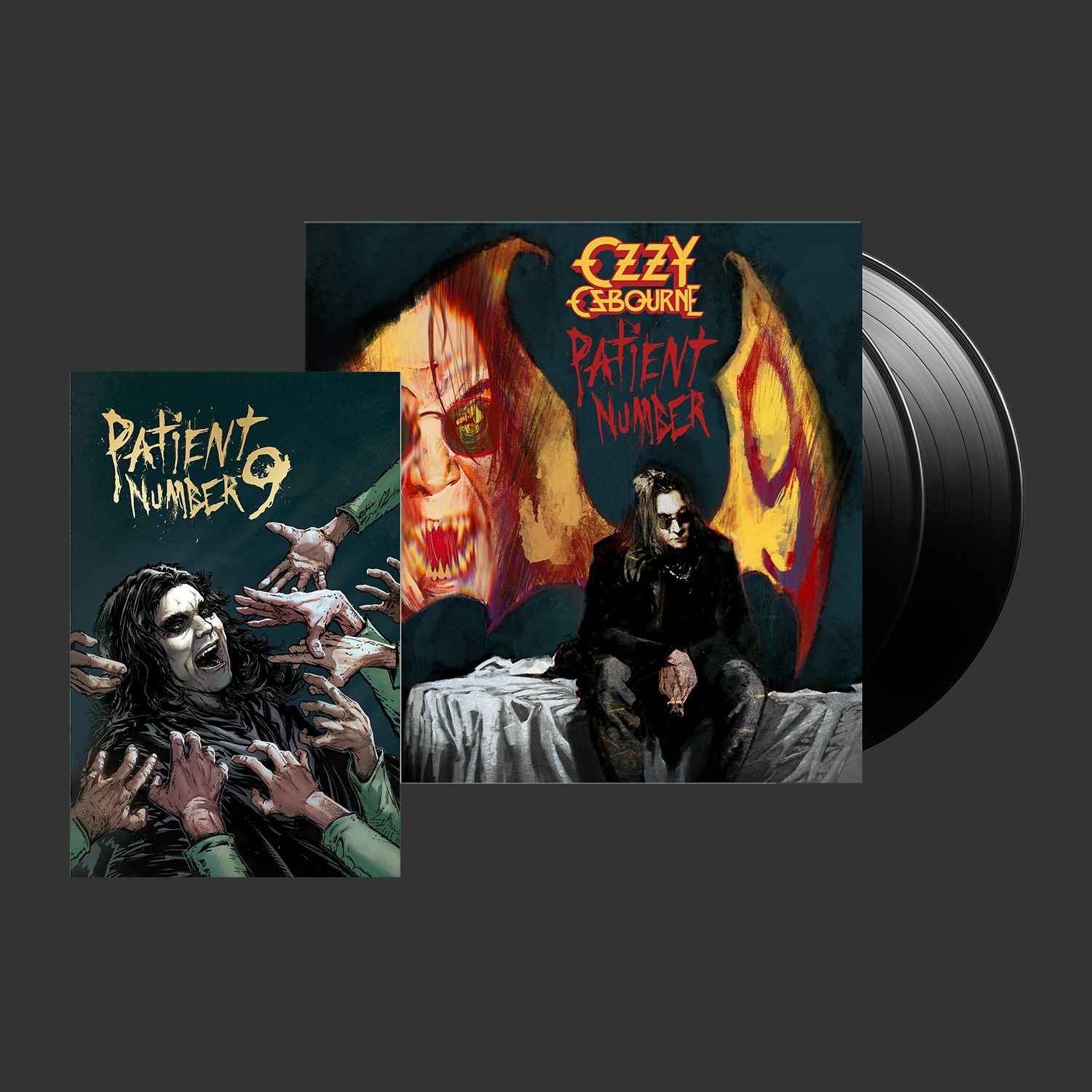 Ozzy Osbourne Exclusive 2-LP Black Vinyl w/Todd McFarlane Cover Variant ...