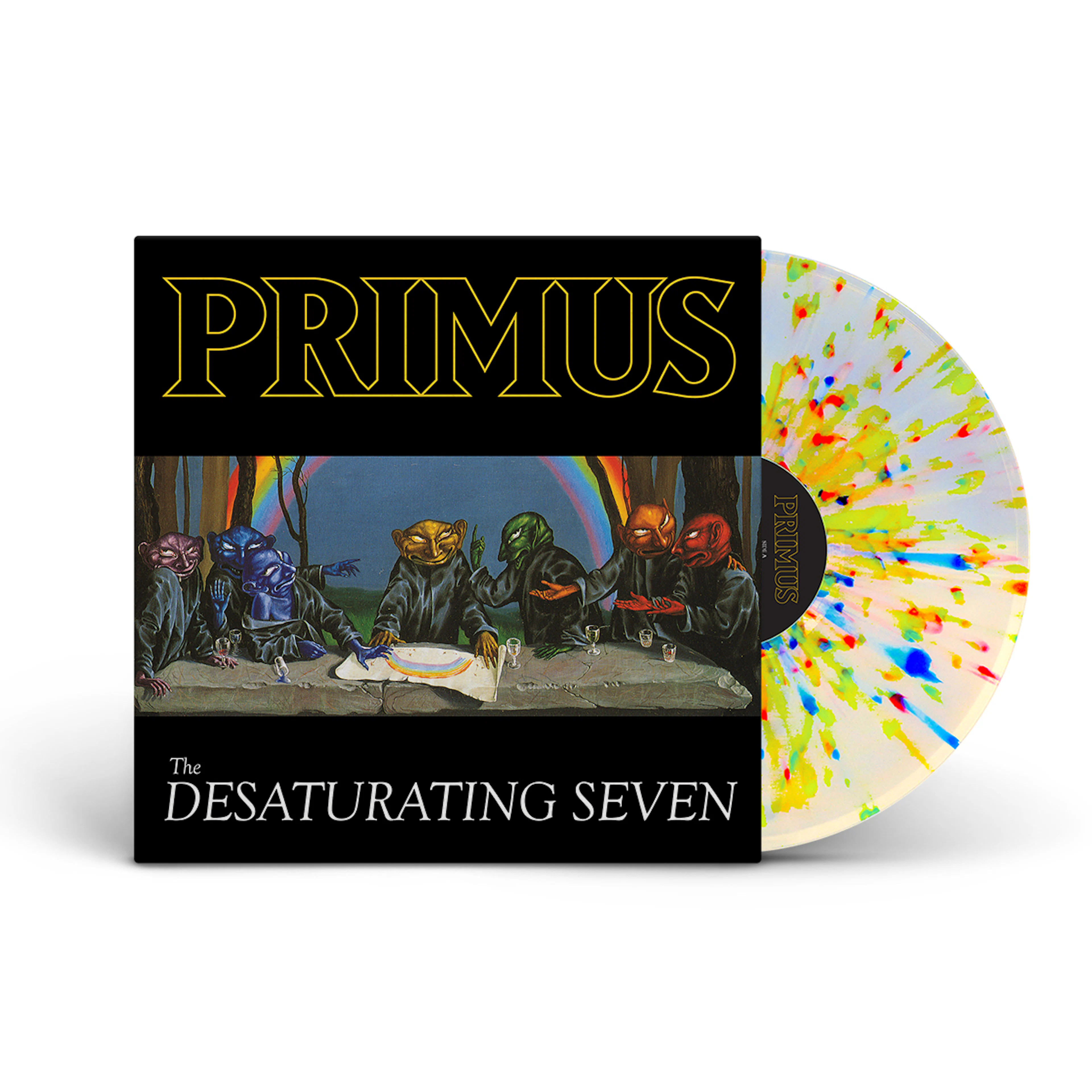 Primus - The Desaturating Seven Rainbow Splatter Colored Vinyl