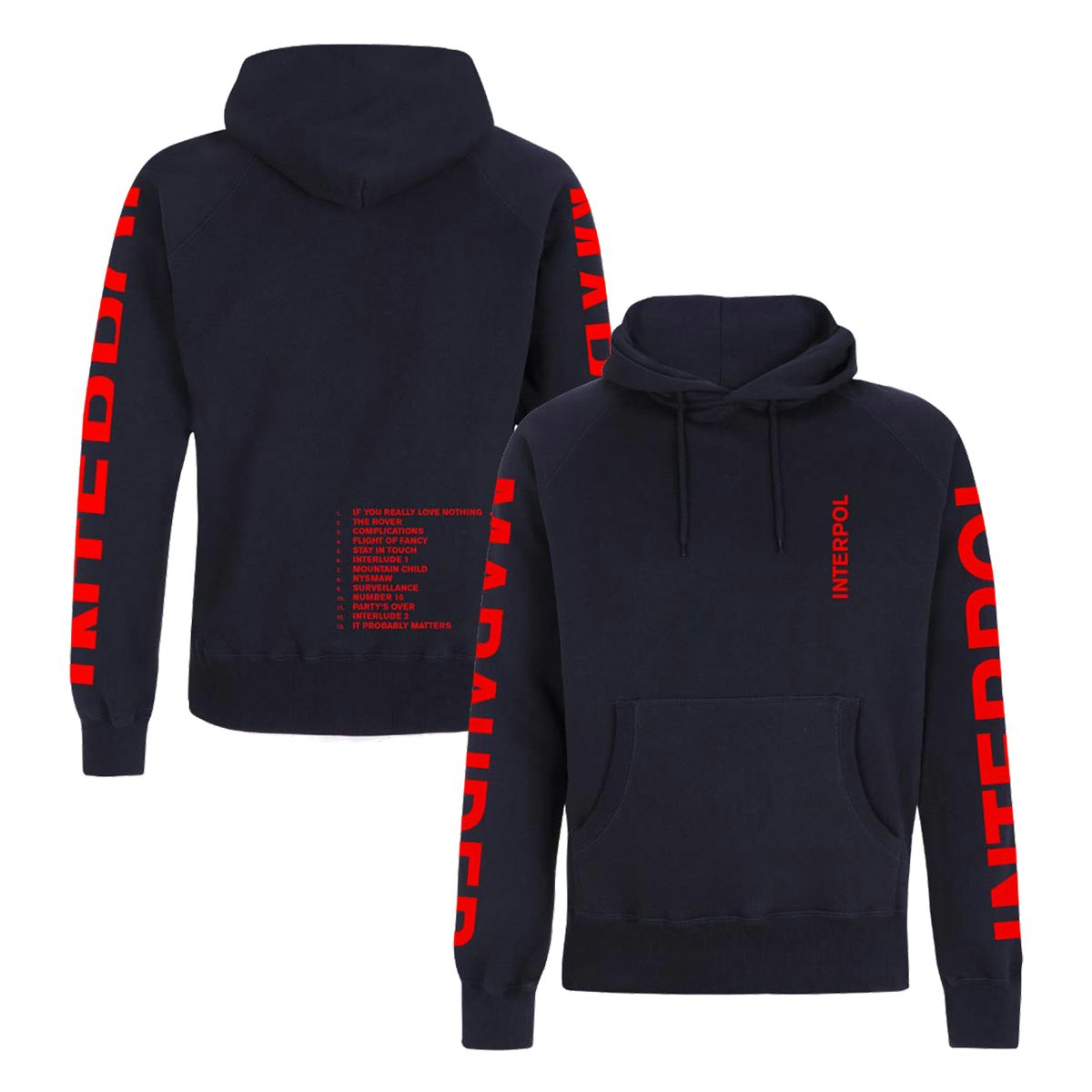 Interpol Marauder Pullover Hoodie