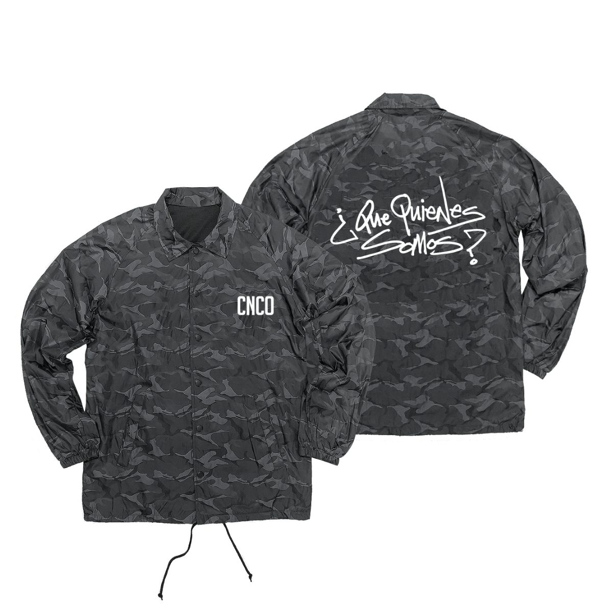 CNCO - Black Camo Coaches Jacket