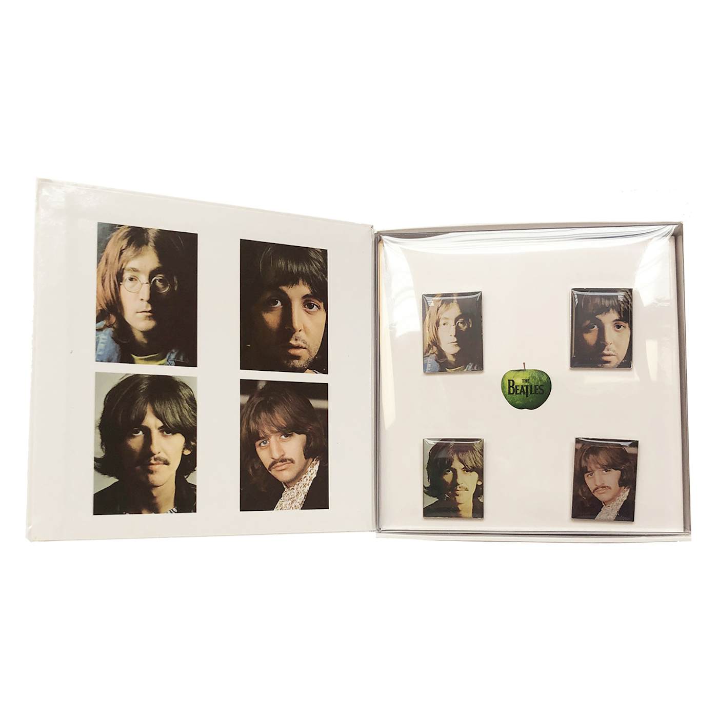 The Beatles White Album Pin Set
