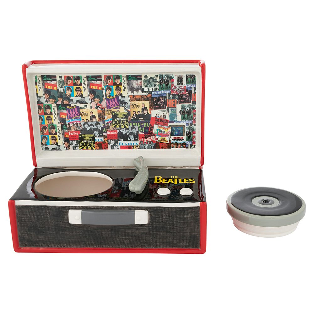 The Beatles The Singles Collection Record Player Cookie Jar