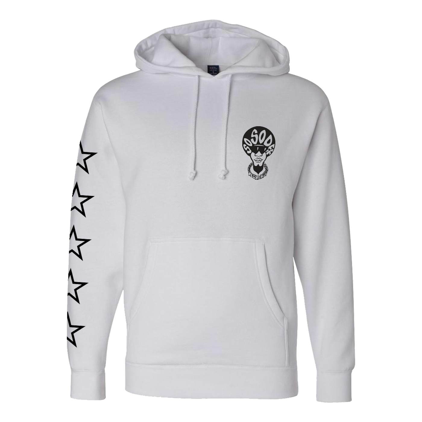 So So Def Logo White Hoodie