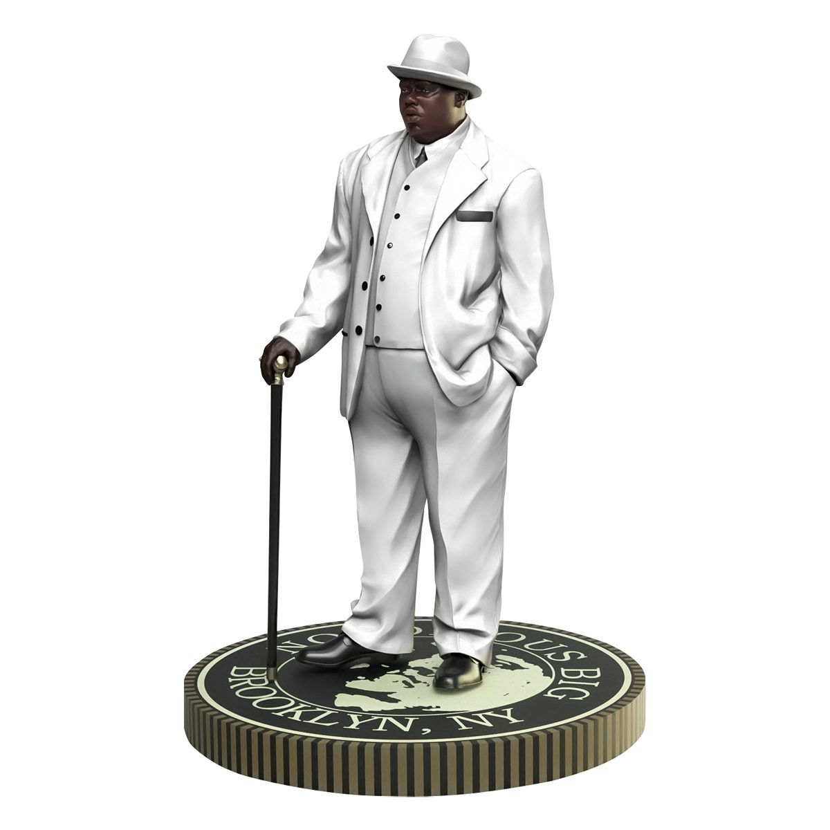 The Notorious B.I.G. Biggie Smalls Knucklebonez Statue
