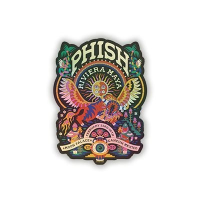 Phish Flying Oxen Holographic Event Sticker