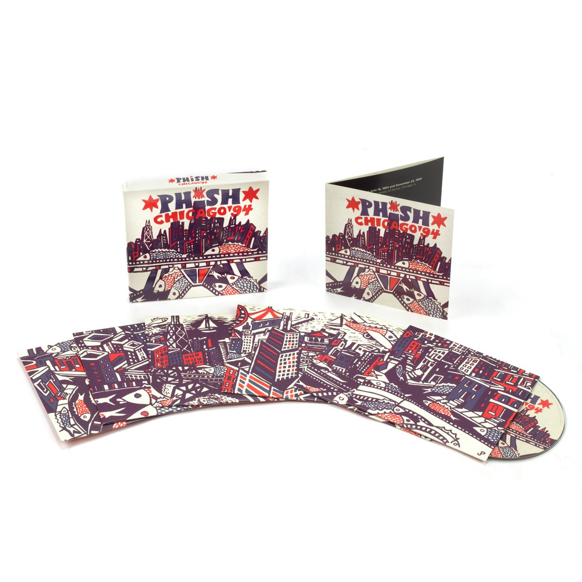 Phish Chicago '94 6-CD Box Set