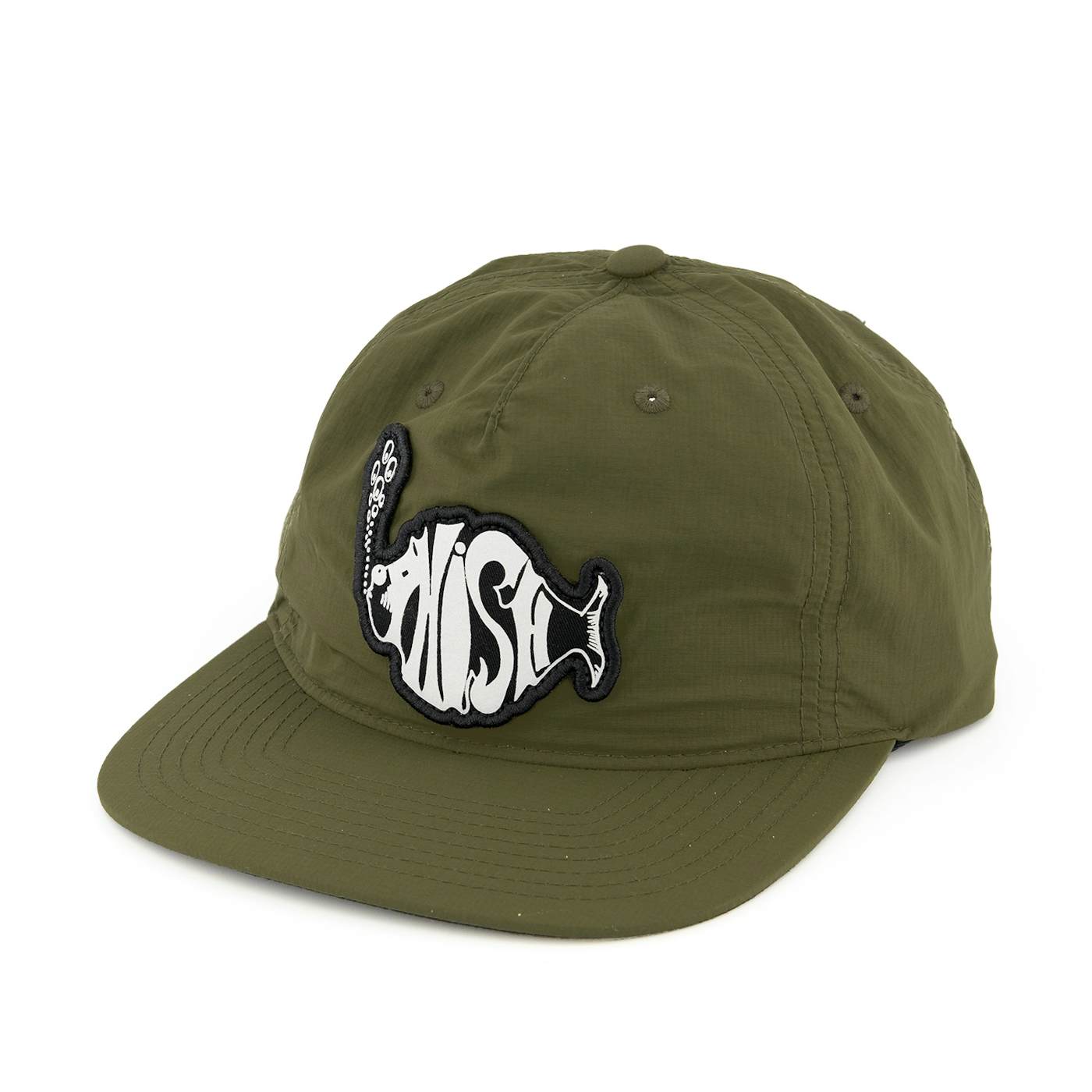 Phish Reflector Ripstop Hat on Olive Green