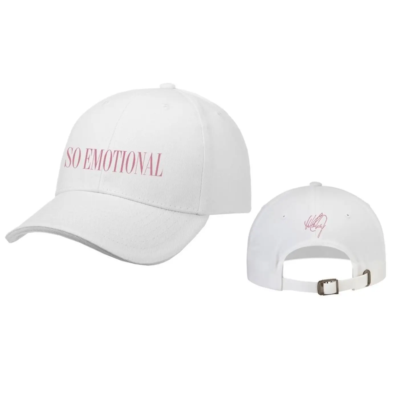 Whitney Houston So Emotional Embroidered Hat