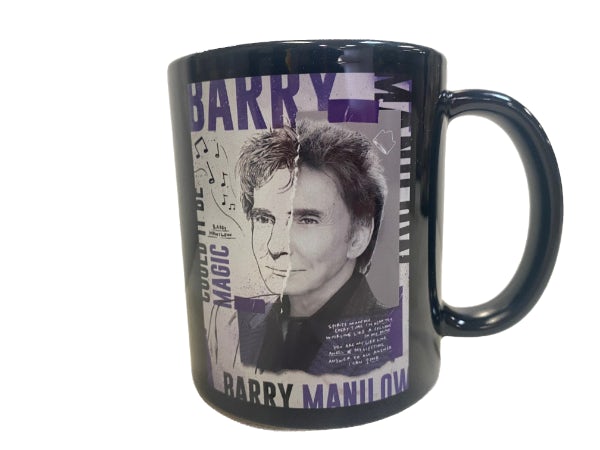 Barry Manilow MANILOW Collage Mug
