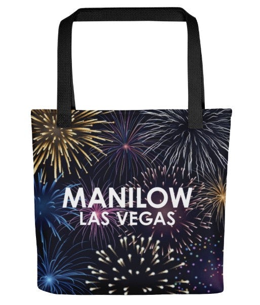 Barry Manilow Manilow Las Vegas Firework Tote Bag