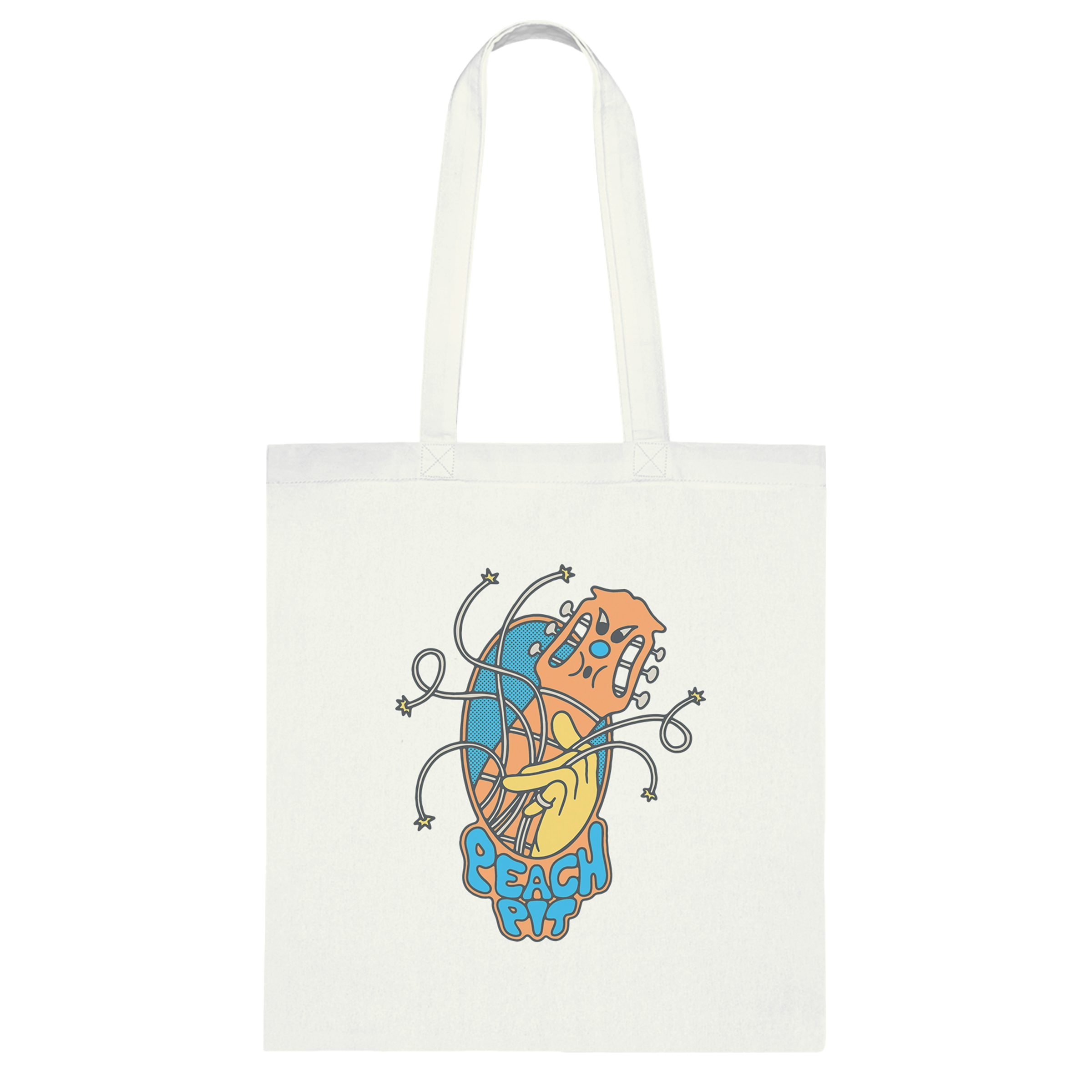 Peach Pit Guitar Tote