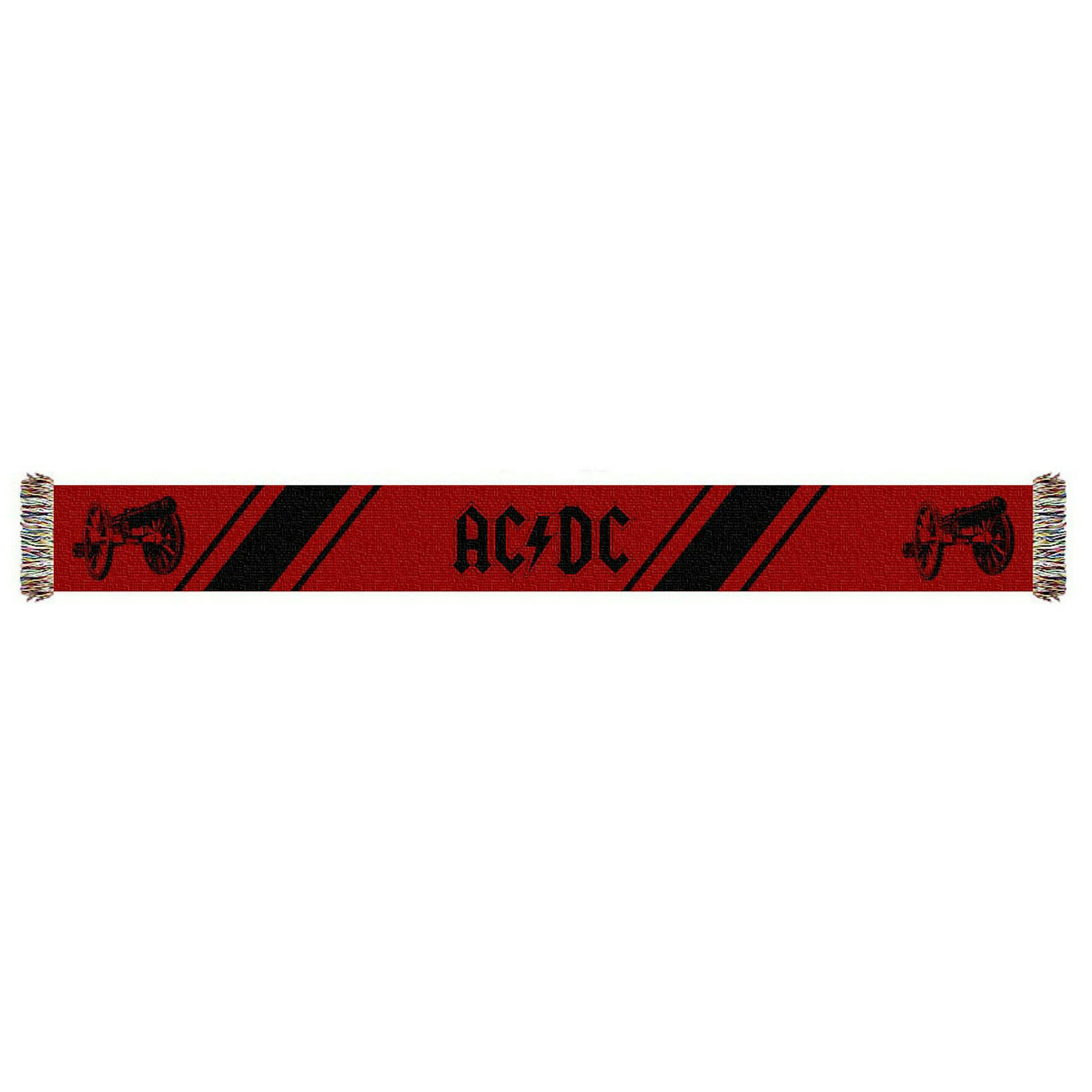 AC/DC Cannon Scarf Red and Black