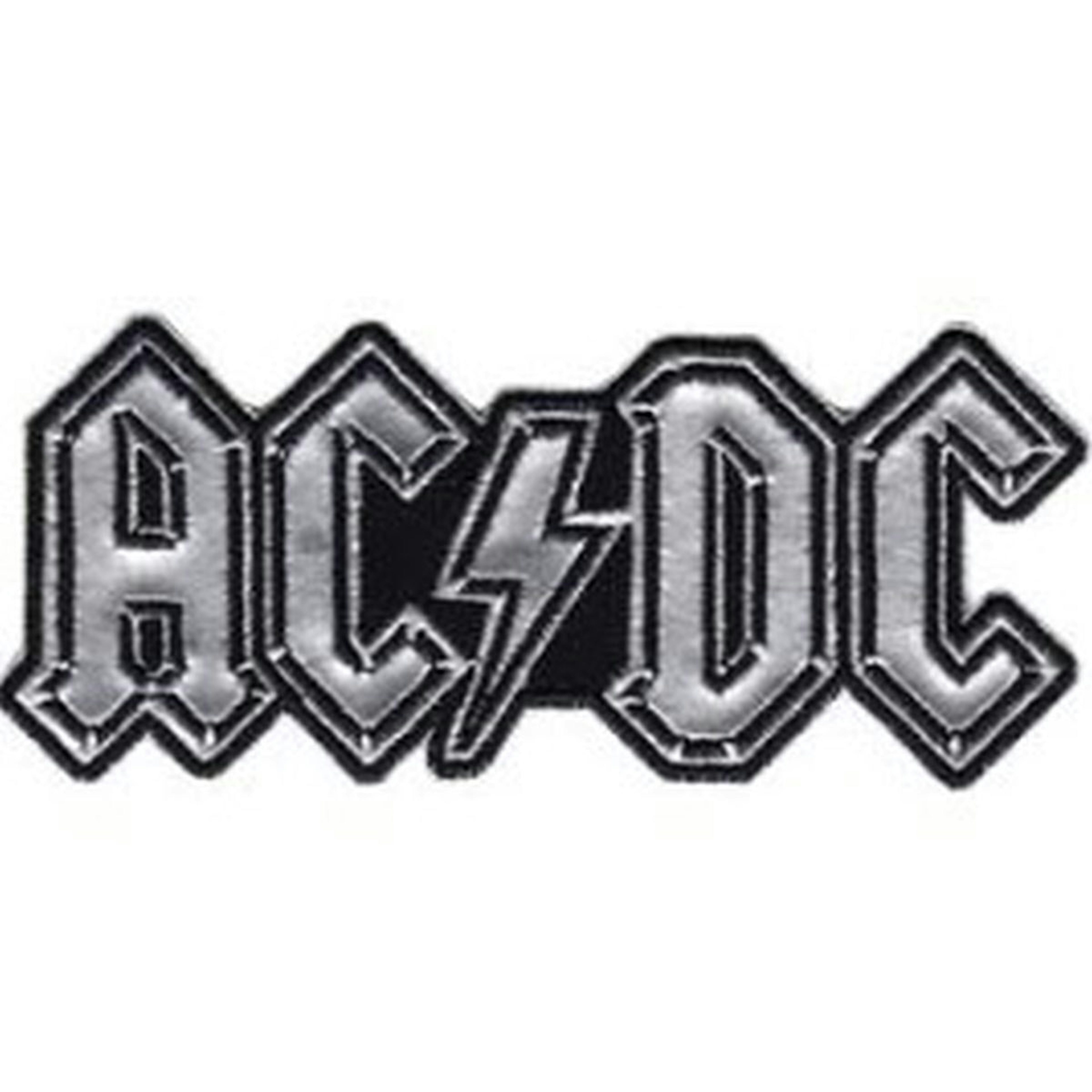 AC/DC Logo Chrome Patch