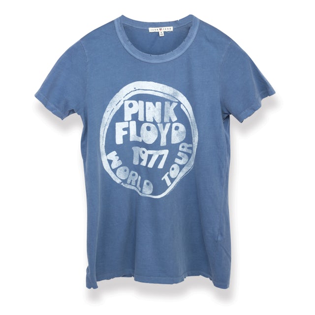Pink Floyd Bubble Letter 1977 World Tour Women's T-Shirt