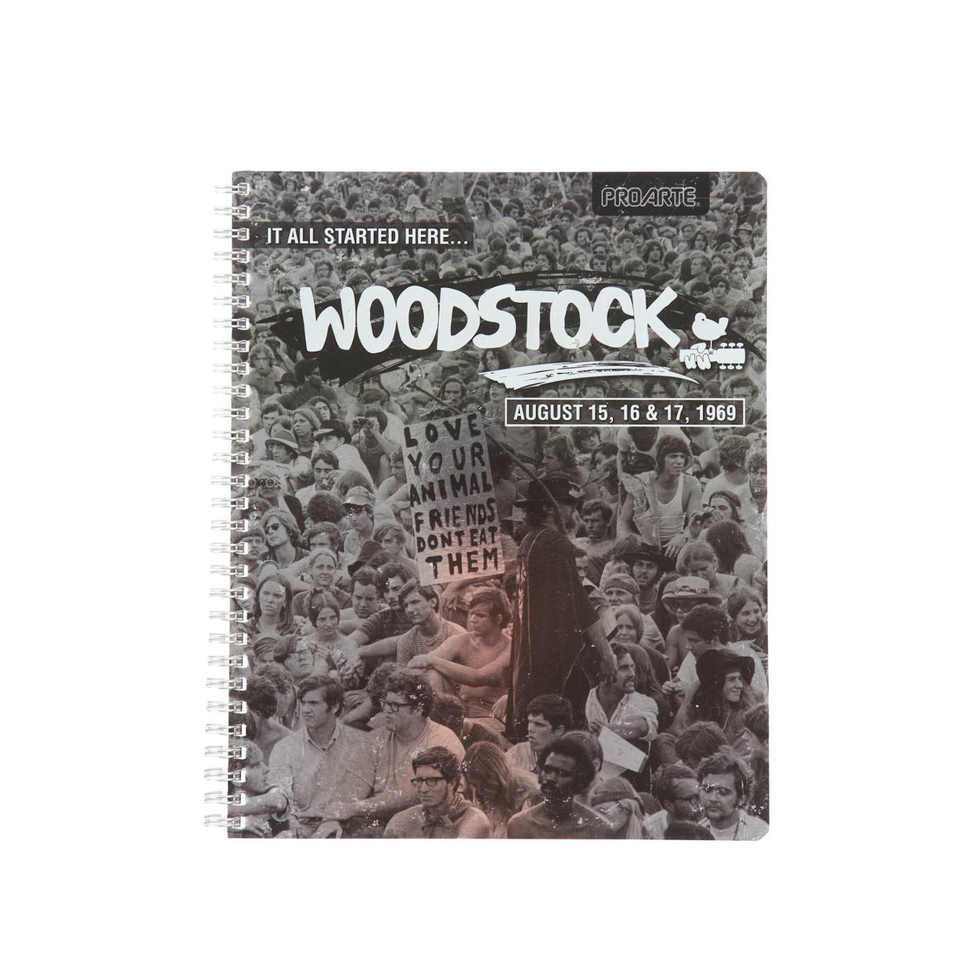 Woodstock Crowd Notebook
