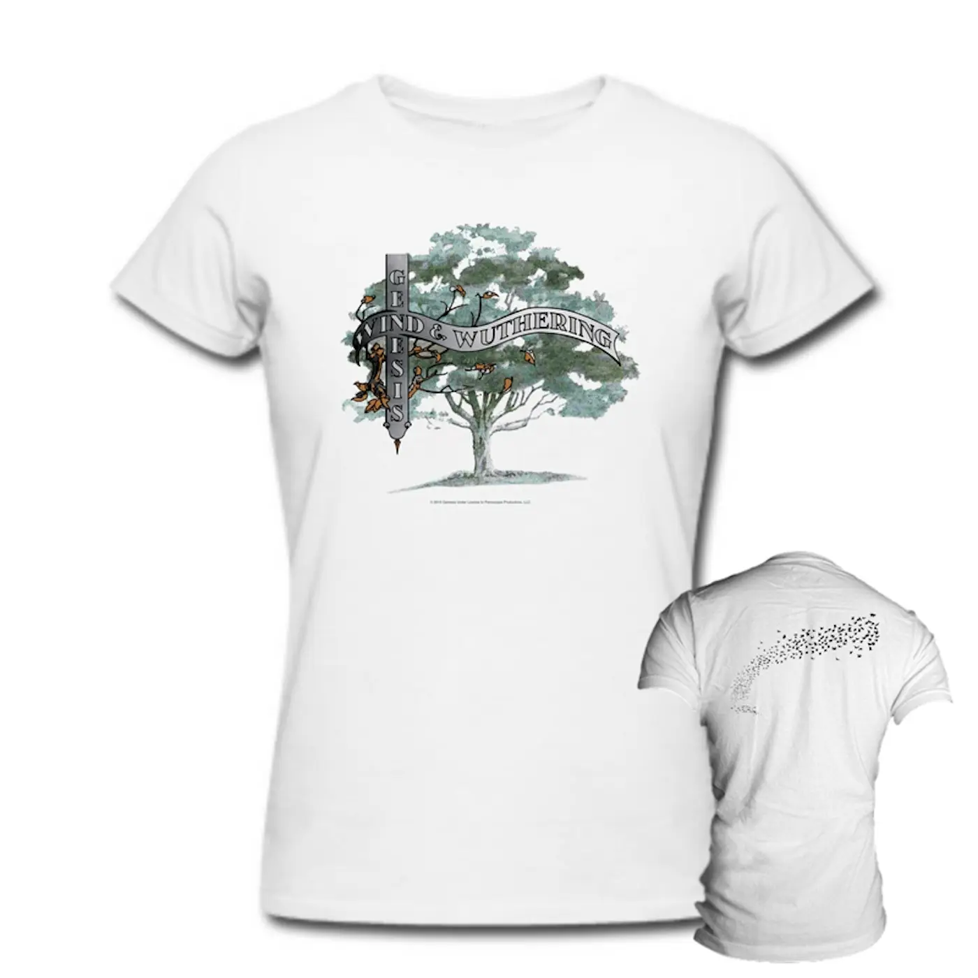 Genesis Women's Wind & Wuthering Birds Of A Feather 2-Sided T-Shirt