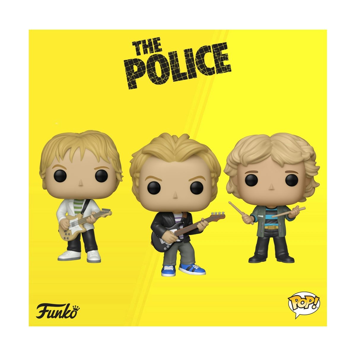 The Police Funko Pop! Rocks Vinyl Figures