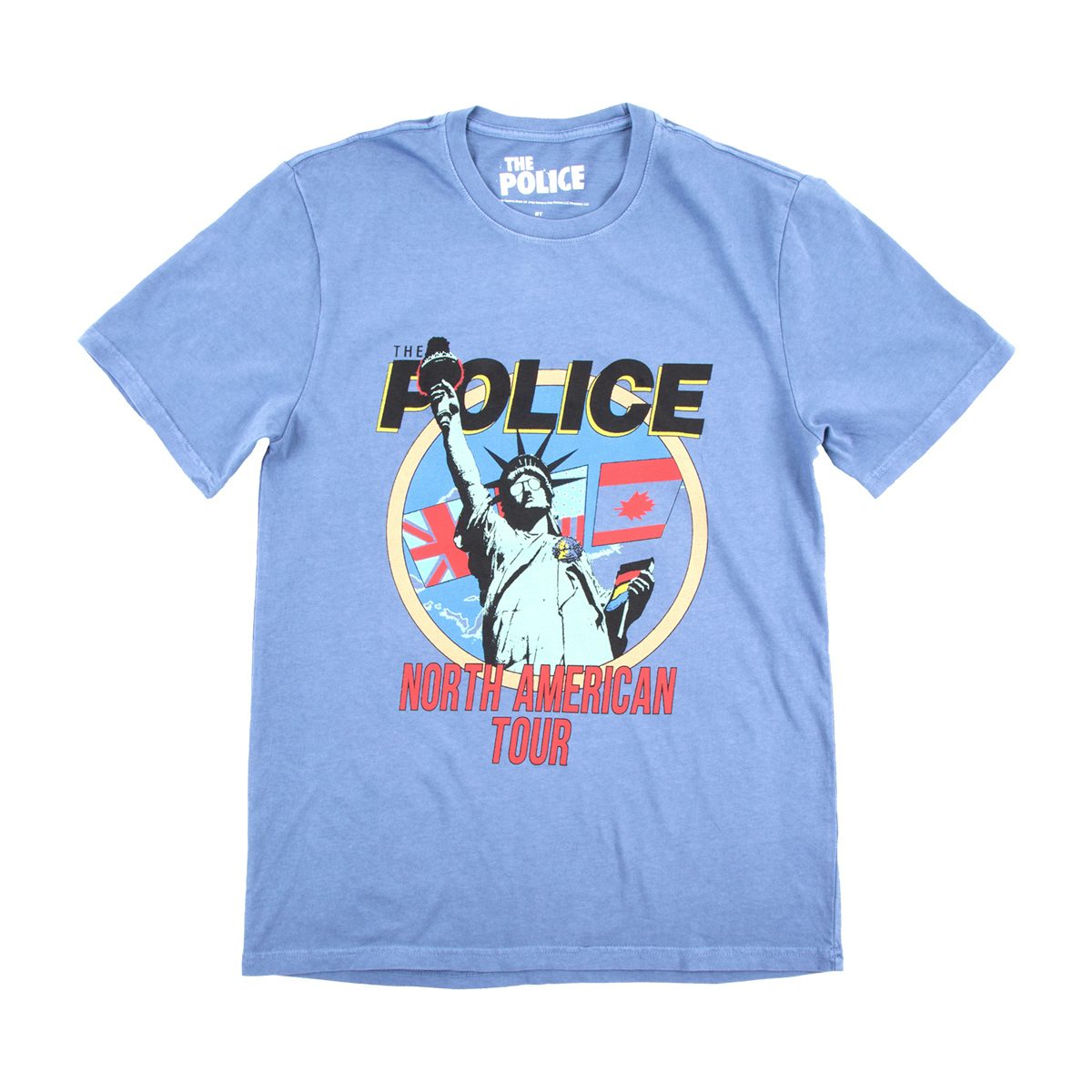The Police 1983 North American Tour T-shirt