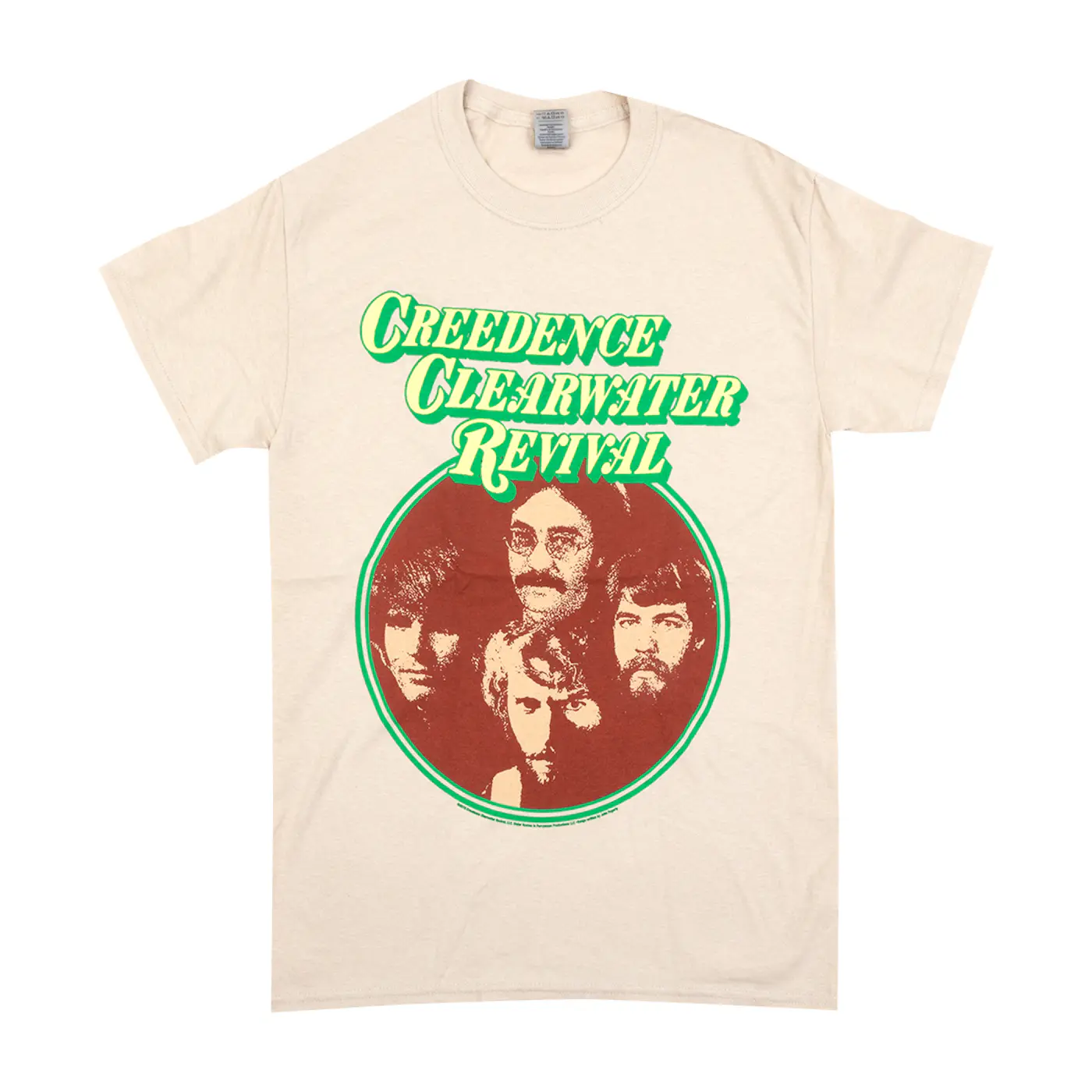 Creedence Clearwater Revival Legendary Classic Beige T-shirt