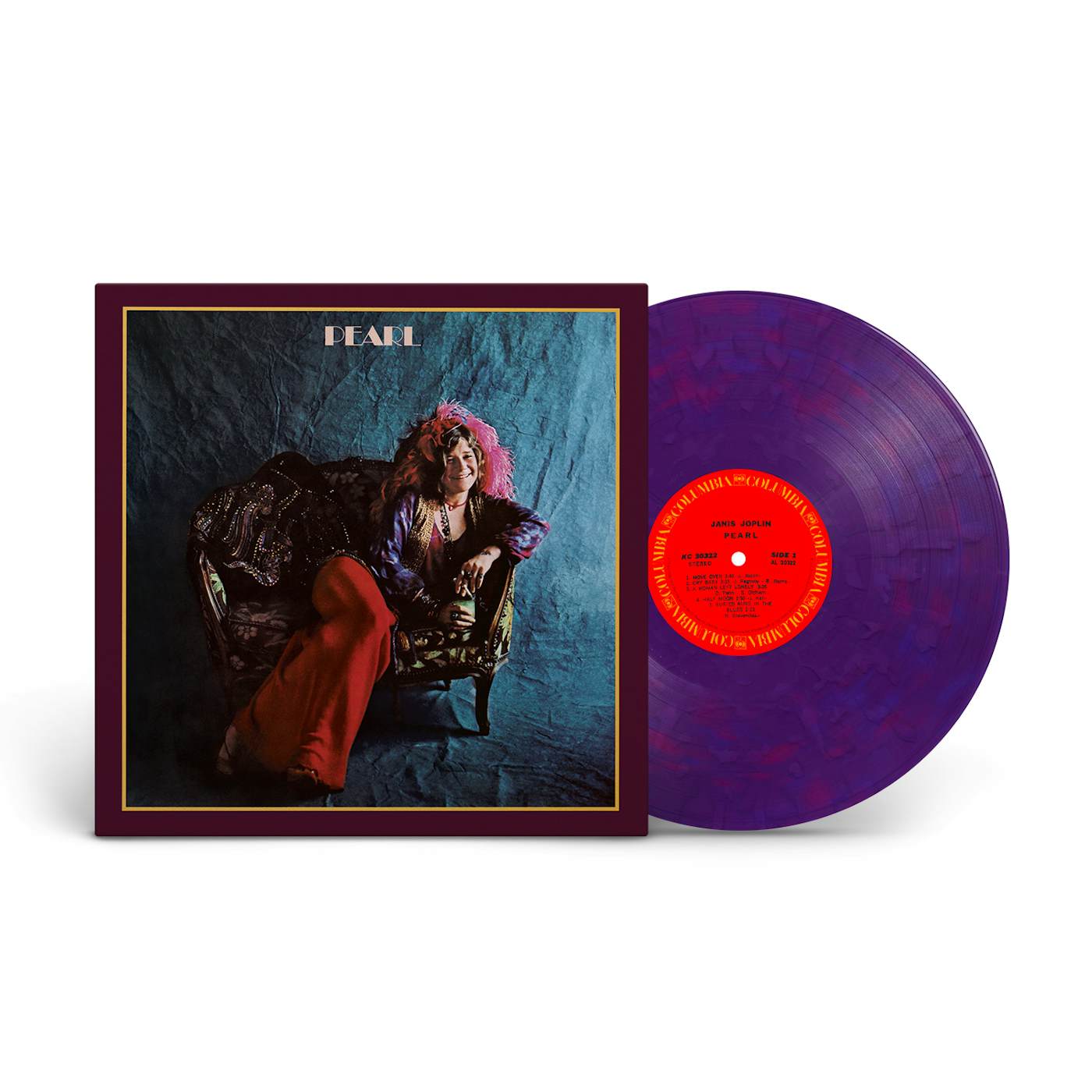 Janis Joplin Pearl Limited Edition Opaque Purple Vinyl - Spotify Exclusive