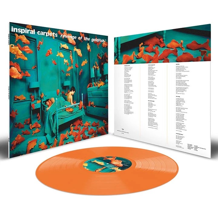 Inspiral Carpets - Revenge of the Goldfish (orange vinyl)
