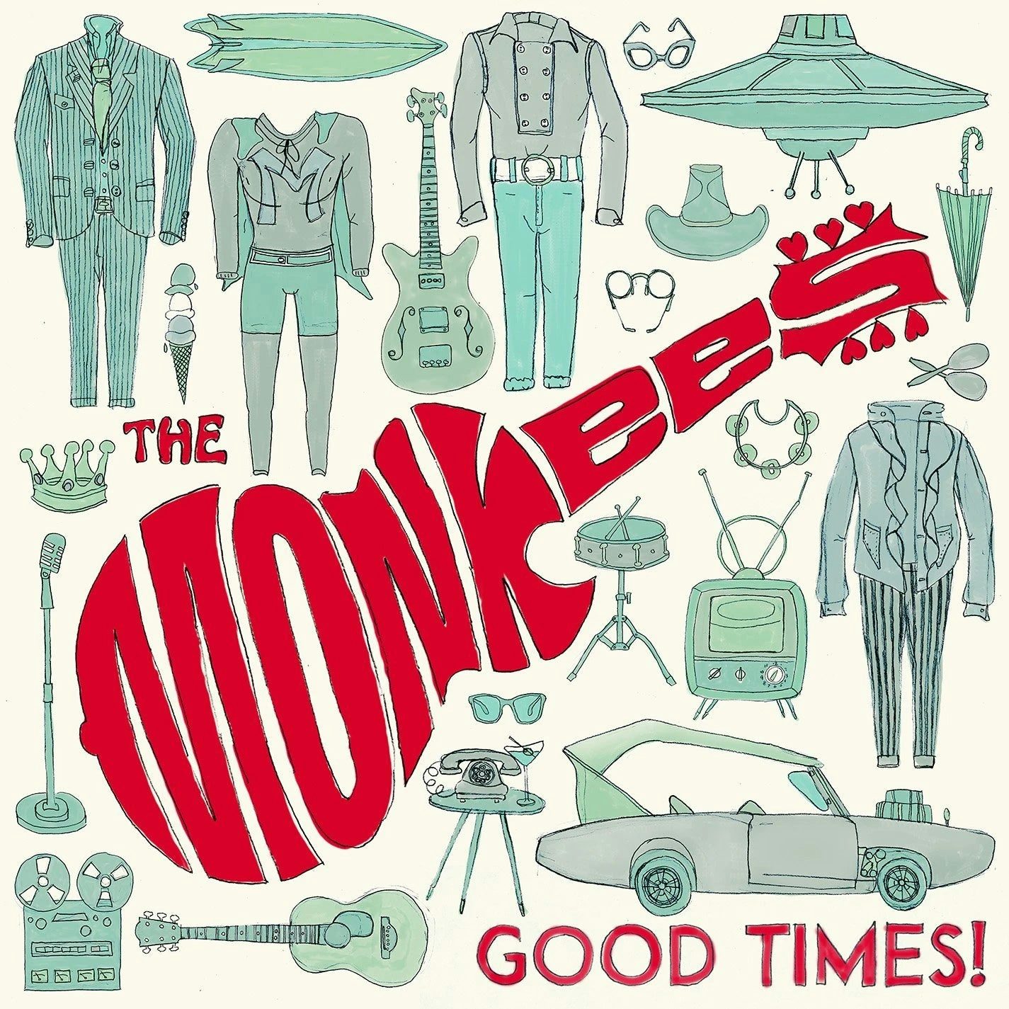 The Monkees Merch, Vinyl, Shirts, and Tour Apparel Store