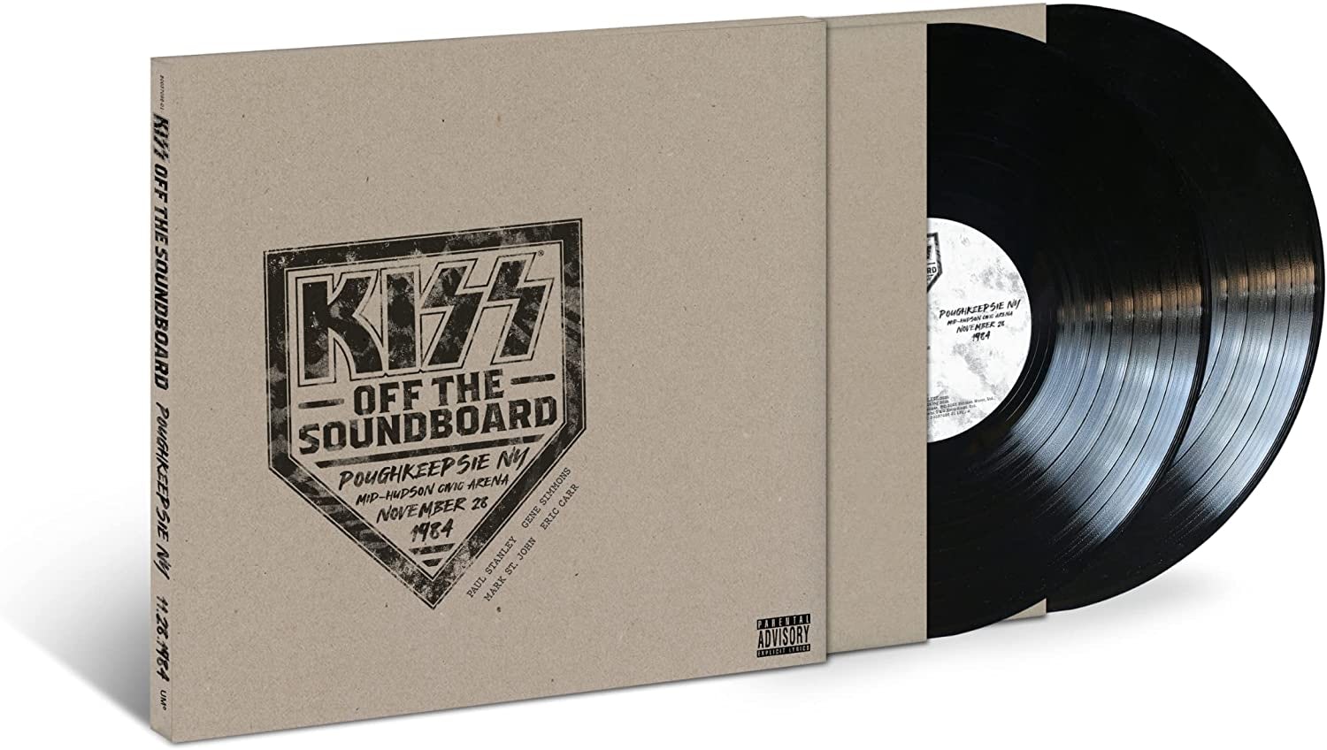 KISS KISS Off The Soundboard: Live In Poughkeepsie 1984 2LP