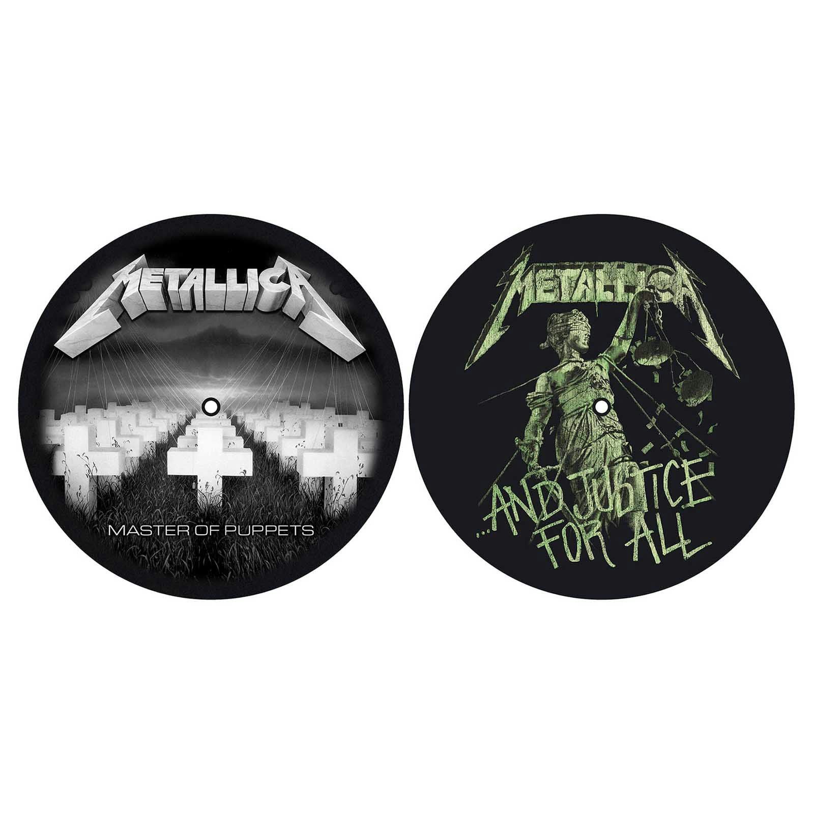 Metallica Slipmat - Metallica Master of Puppets..And Justice