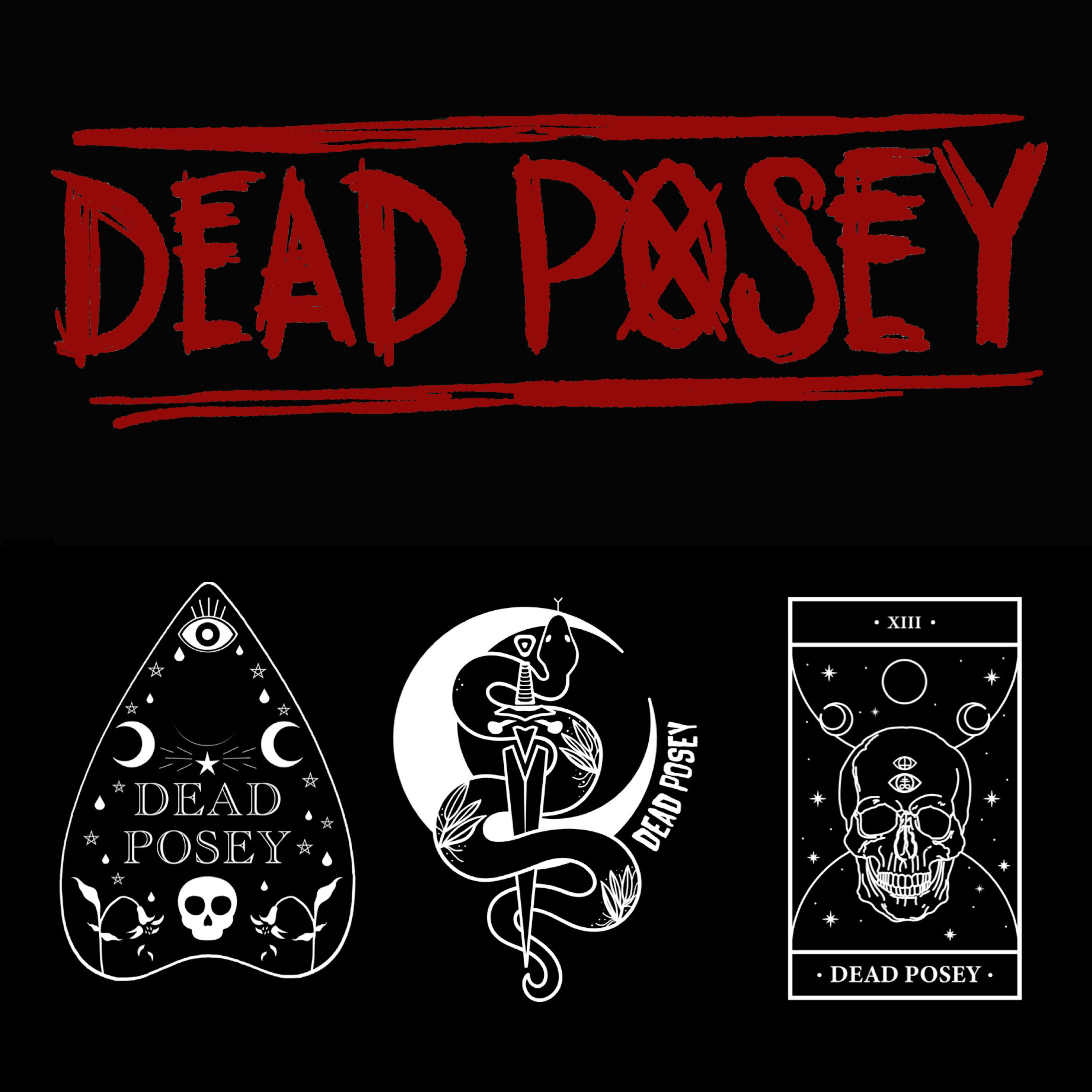 Dead Posey Sticker Pack (4)