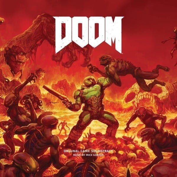 Mick Gordon Doom (5TH Anniversary Standard Edition/4LP/180G) vinyl record