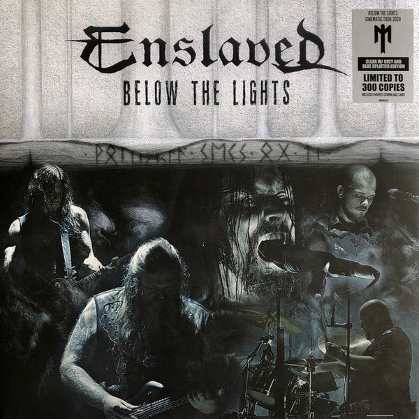 Enslaved BELOW THE LIGHTS (CINEMATIC TOUR 2020) (GREY VINYL/2LP) Vinyl ...