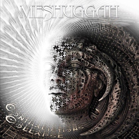 Meshuggah CONTRADICTIONS COLLAPSE (2LP/WHITE COLORED VINYL) Vinyl Record